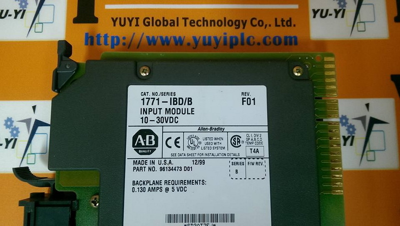 A-B 1771-IBD/B INPUT MODULE - 裕益科技自動化設備可程式編碼器PLC分散式控制系統DCS